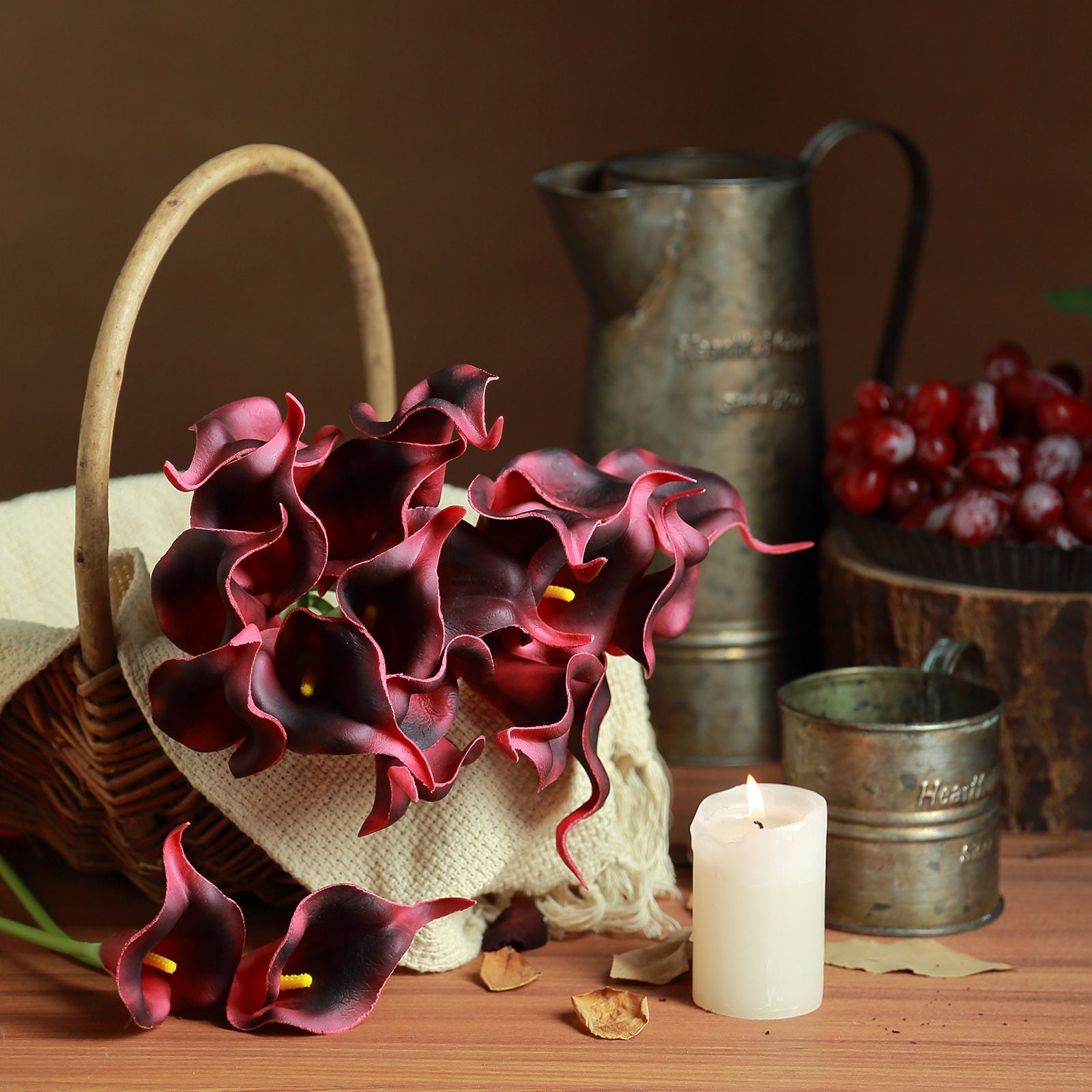 Burgundy Calla Lily