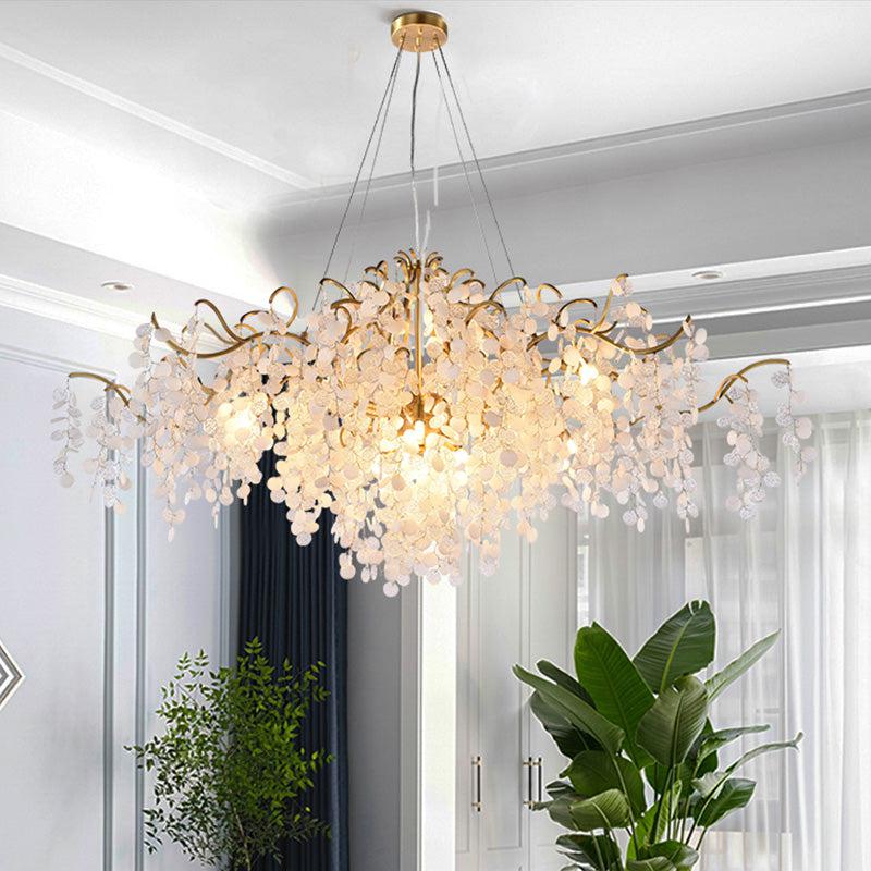 Opus Oval Tree Branch Chandelier